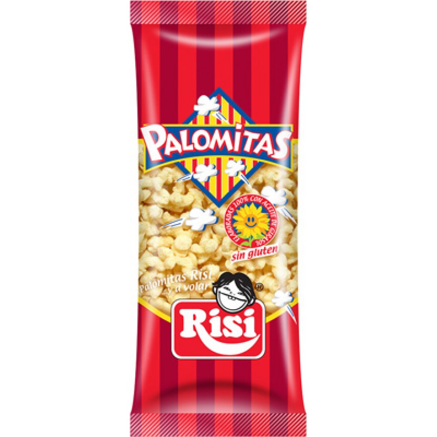 RISI Palomitas sin gluten bolsa 90 grs