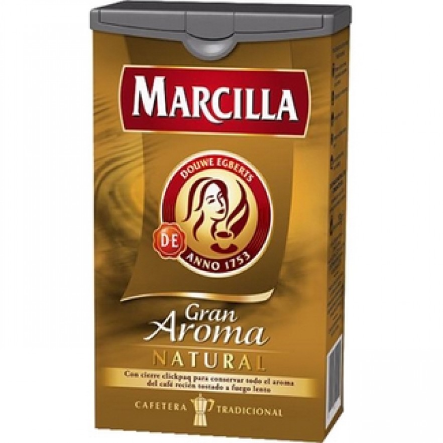 MARCILLA cafe natural molido gran aroma 250 grs