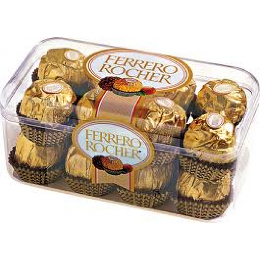 FERRERO ROCHER Bombones 16 unidades