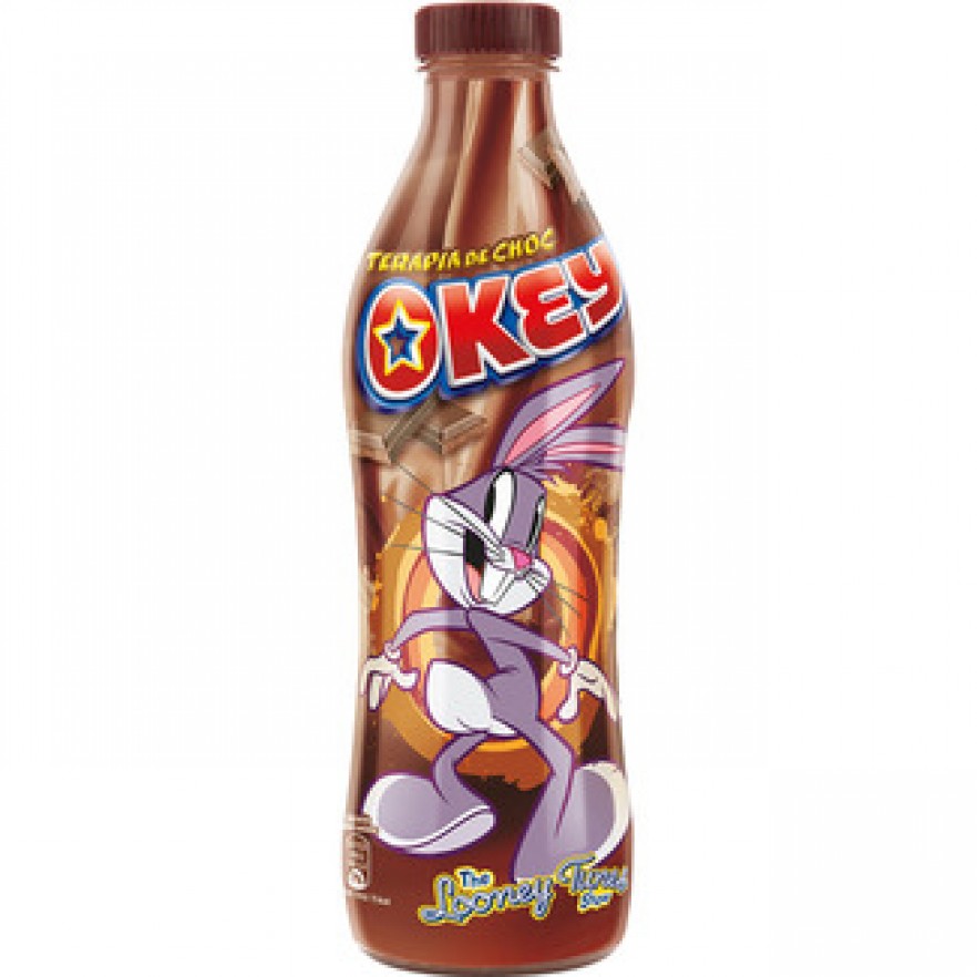 OKEY batido de cacao botella 750 ml