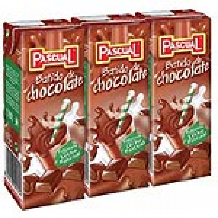 PASCUAL batido chocolate pack 3 envases 200 ml