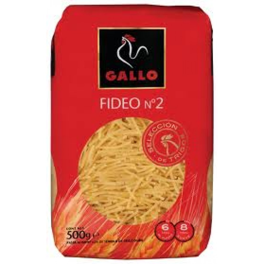 GALLO fideo nº 2 paquete 450 grs