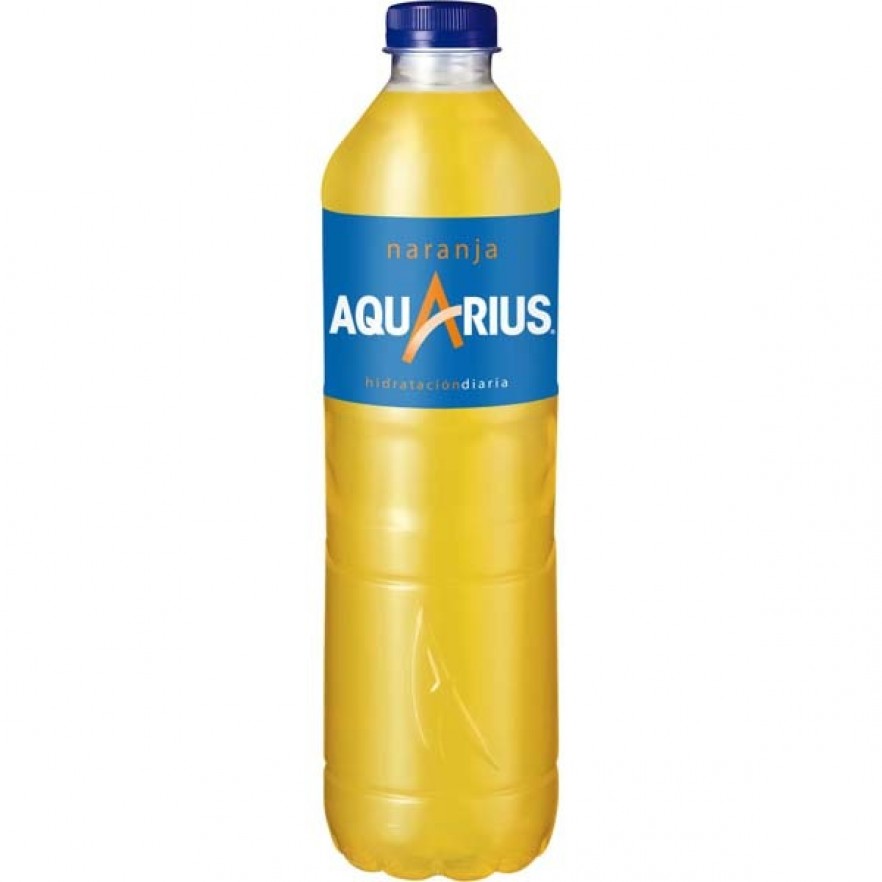 AQUARIUS sabor naranja botella 1.5 L
