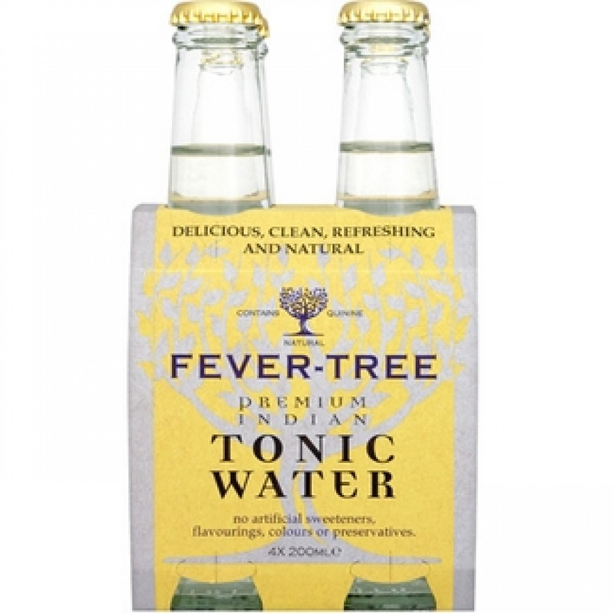 FEVER TREE tonica pack 4 botella 20 cl