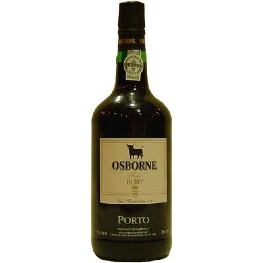 OSBORNE Vino porto Ruby D.O.Vinho do porto botella 75 cl