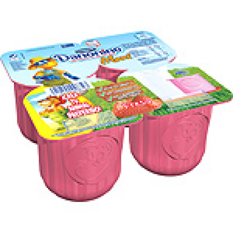 DANONE DANONINO petit suisse maxi fresa pack 4