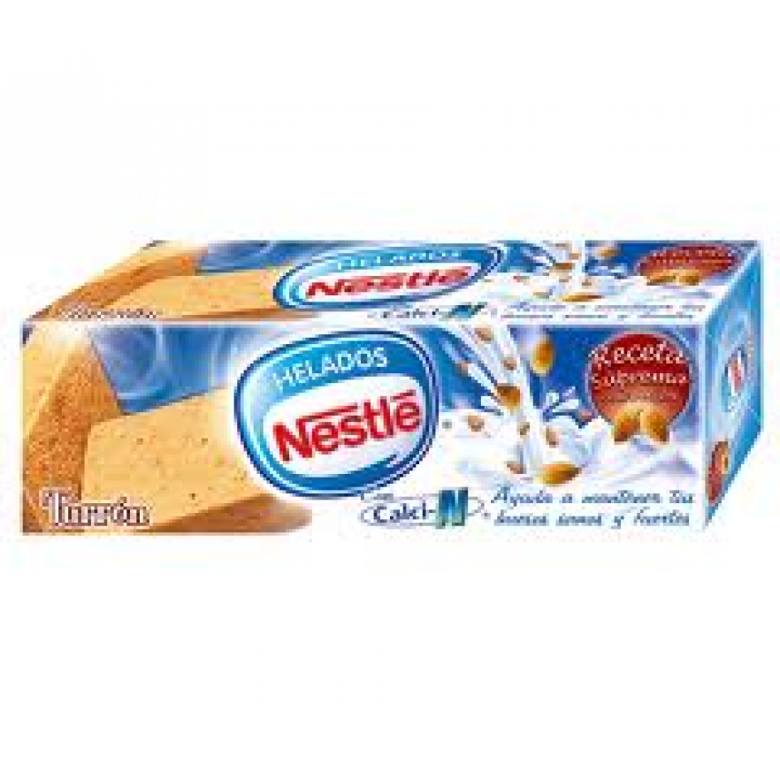 NESTLE bloque de helado turron 1 L