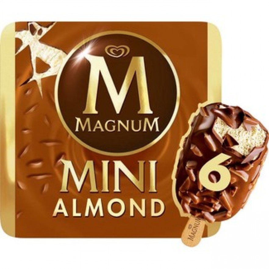 FRIGO MAGNUM mini almendrado estuche 6 unidades
