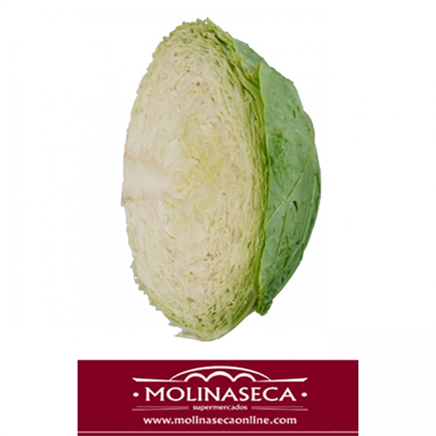 Repollo 1/2 unidad peso aproximado 1 kg